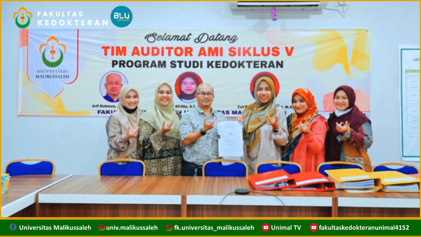 Program Studi Kedokteran Menjalani Audit Manajemen Internal ( AMI) siklus V